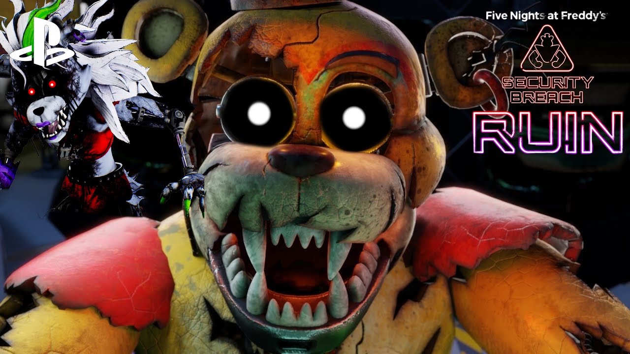 Nová hra FNAF RUIN DLC je tady | FNAF SECURITY BREACH RUIN DLC PS4 ...