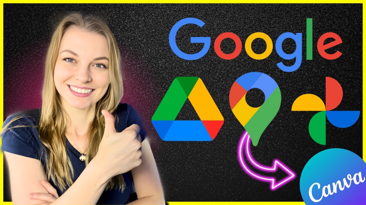 Como Conectar Google Drive, Google Maps e Fotos ao Canva - YouTube