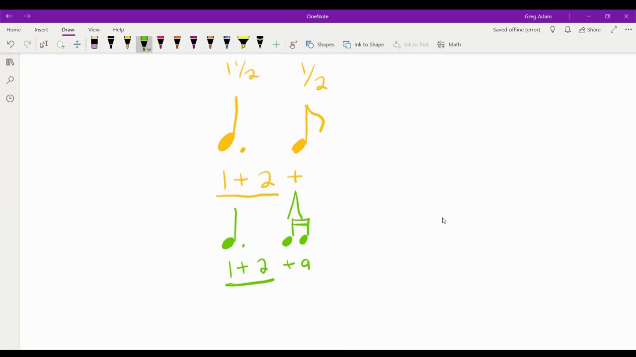 Rhythm Lesson dotted quarter and two sixteenths - YouTube