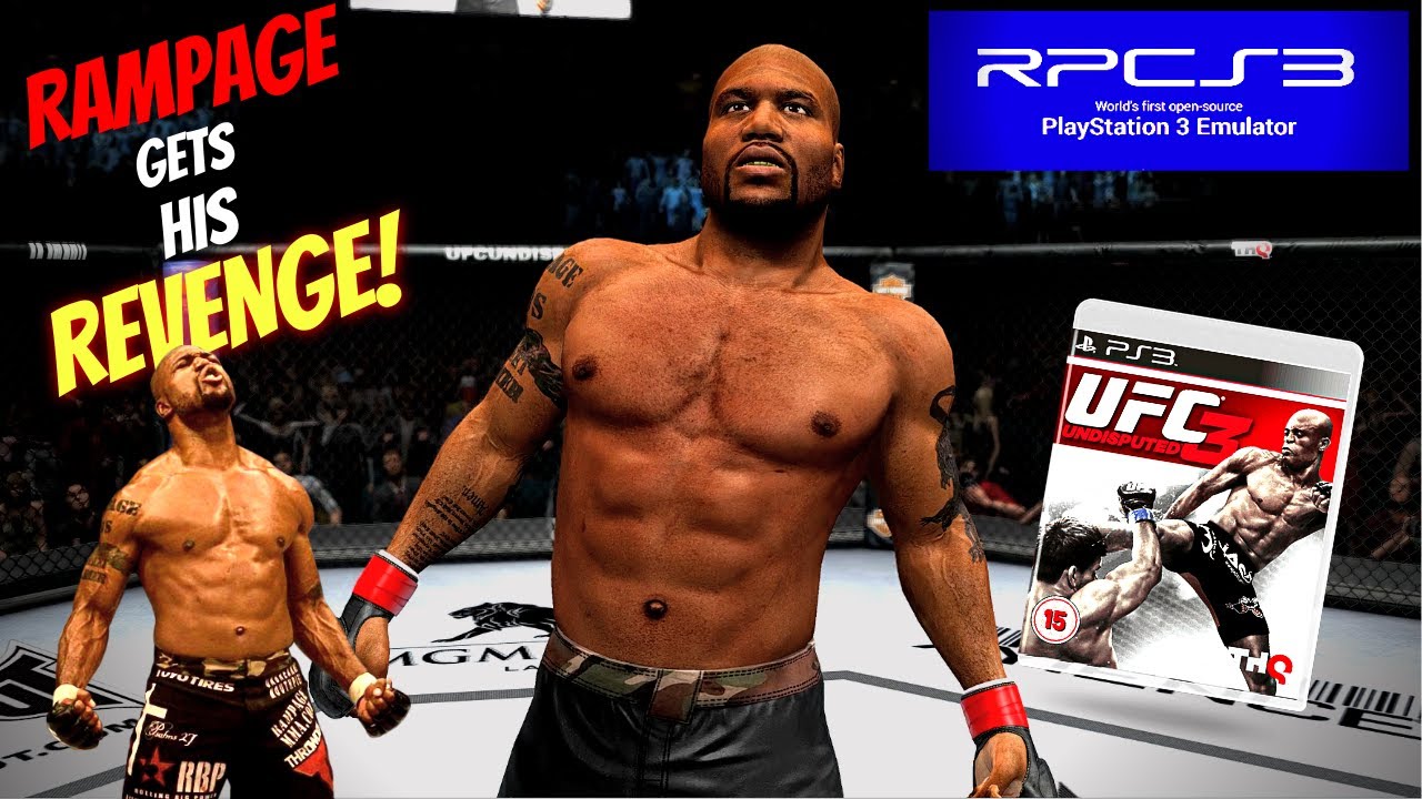 RPCS3 UFC UNDISPUTED 3 - Classic Rampage! 😈 [1440p 60FPS] - YouTube