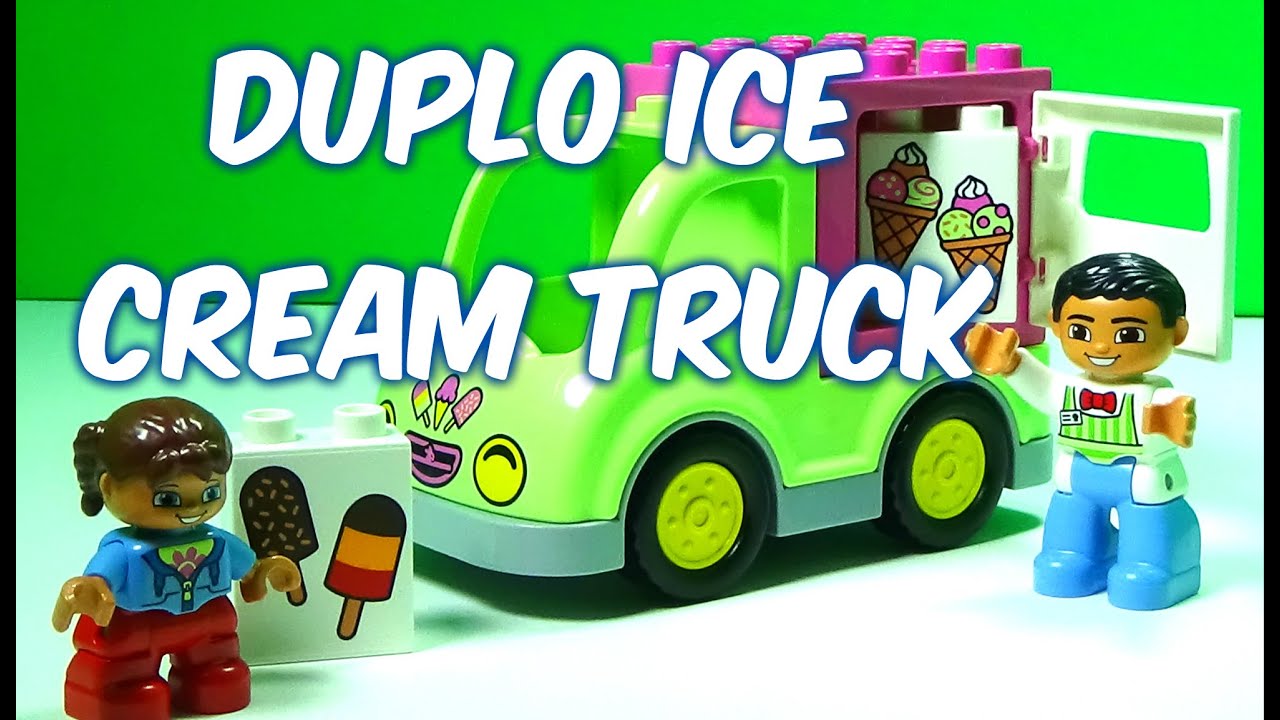 Let's Play with Duplo Ice Cream Truck From Lego - YouTube