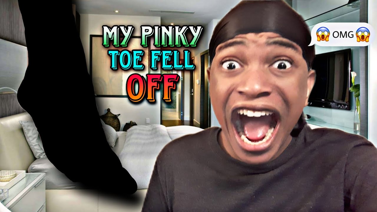 My Pinky Toe Fell Off (My brother Was Laughing🤬) - YouTube