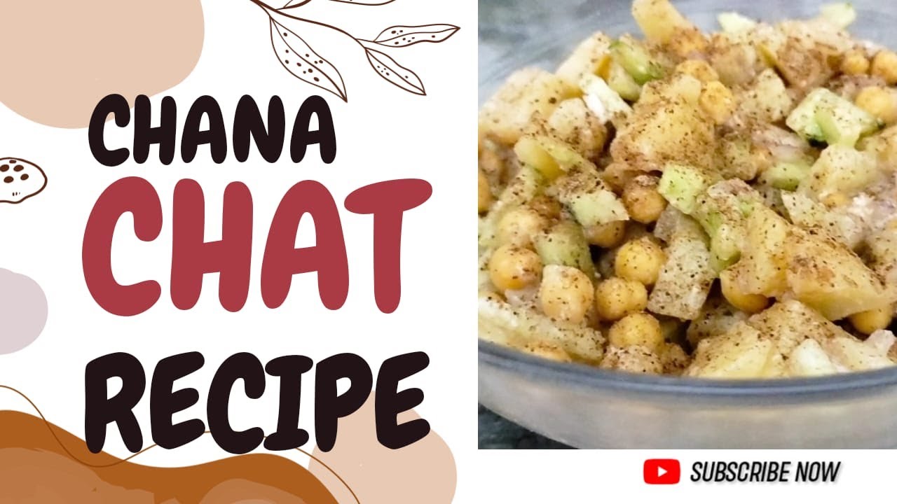 Easy Chana Chat Recipe | Chickpea | 5 minutes recipe | Home Ingredients ...