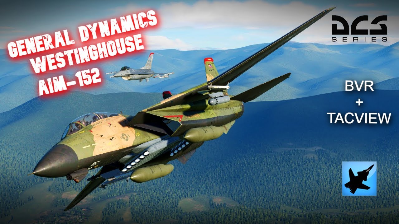 Long range AIM-152 GDW | BVR + Tacview | Coop 02 #dcs #tacview - YouTube