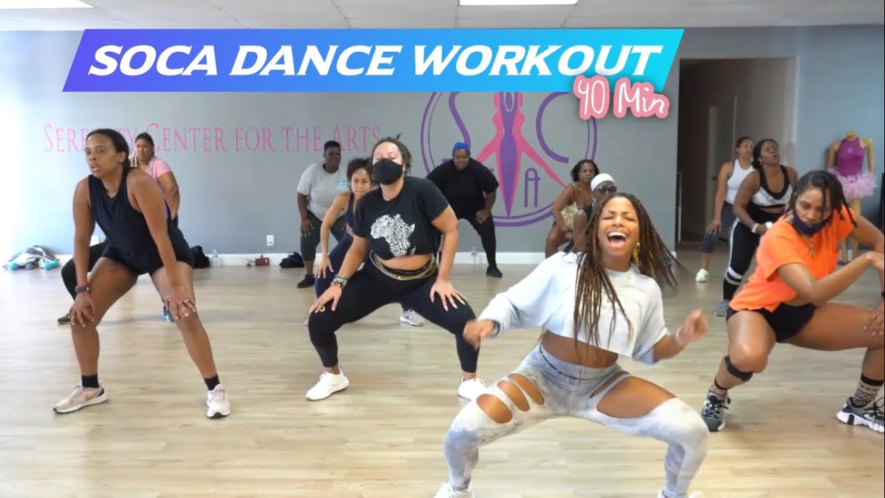 Soca Dance Fitness | 40MIN |Soca Fitness - YouTube