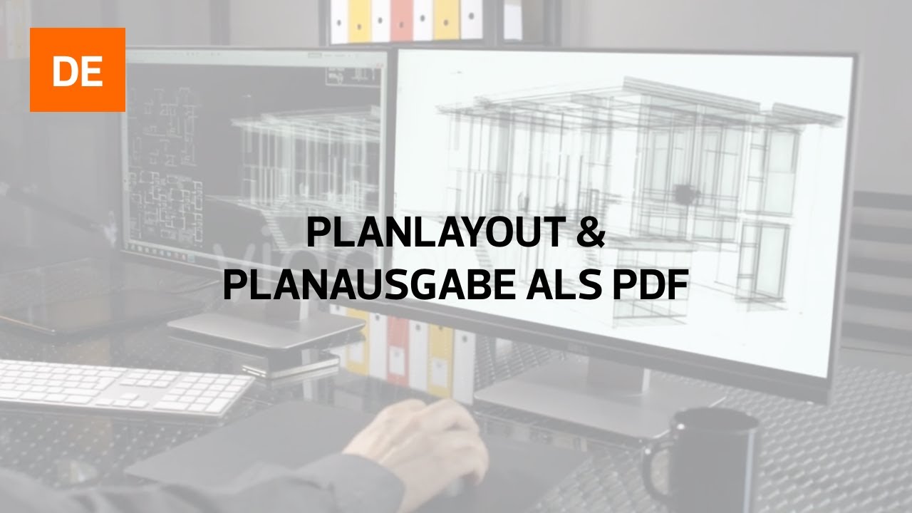 Planlayout und Planausgabe als PDF - YouTube
