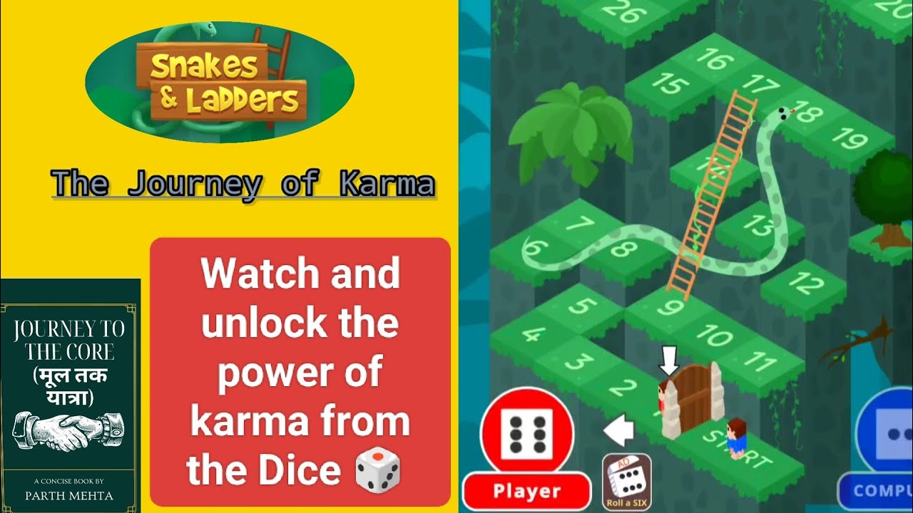 Snakes and Ladders - The journey of Karma By Parth Mehta | mysterious ...