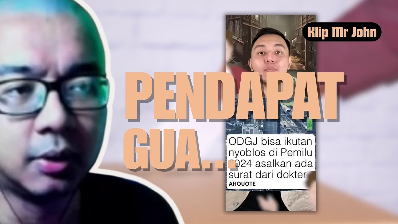 Mr John Berpendapat, TAPI... | Mr John Clips - YouTube