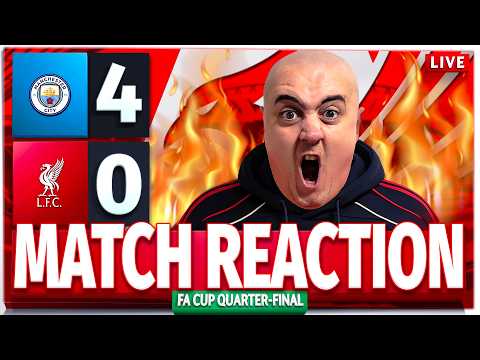 MAN CITY 4-0 LIVERPOOL! Craig's LIVE Match Reaction