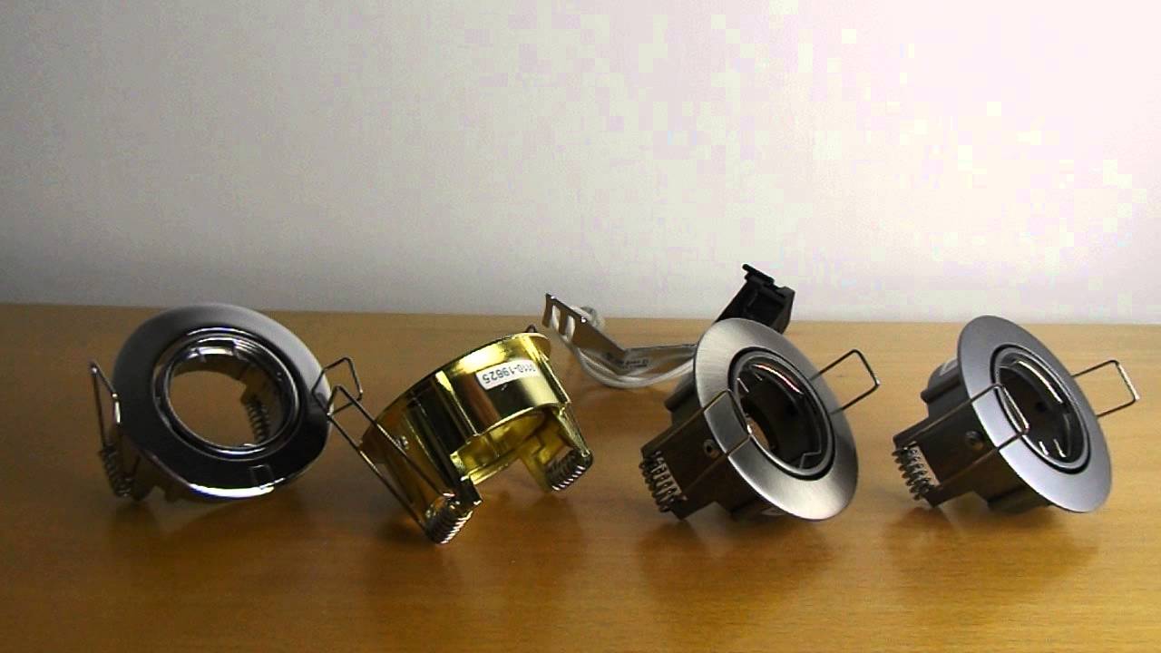 Halolite MR11 12v Downlights. - YouTube