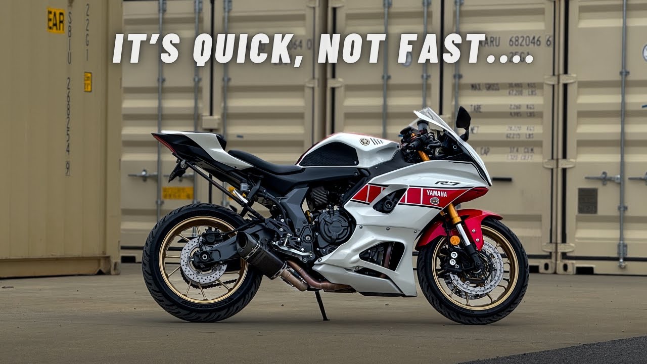 Yamaha R7 - Top Speed (GPS verified) - YouTube