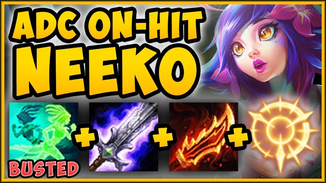 Neeko Urf STOP PLAYING NEEKO WRONG! NEW ON HIT ADC BUILD DOES UNREAL
