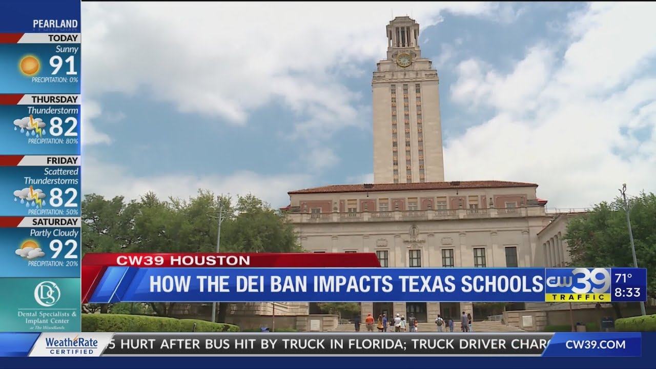 How the DEI ban impacts Texas schools - YouTube