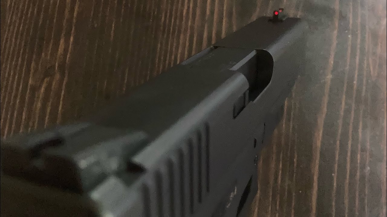 Dawson Precision Sights On Glock 20 - YouTube