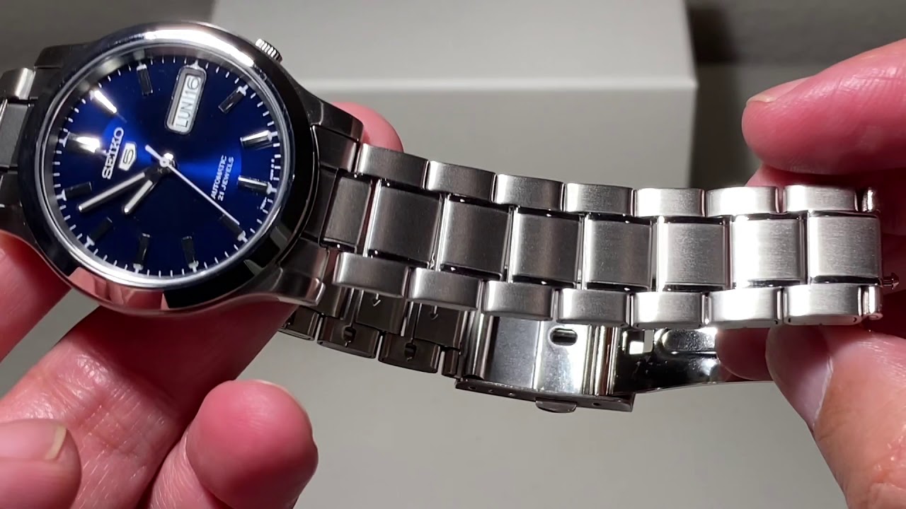 Open Box - Seiko 5 SNK793 Blue Automatic - YouTube