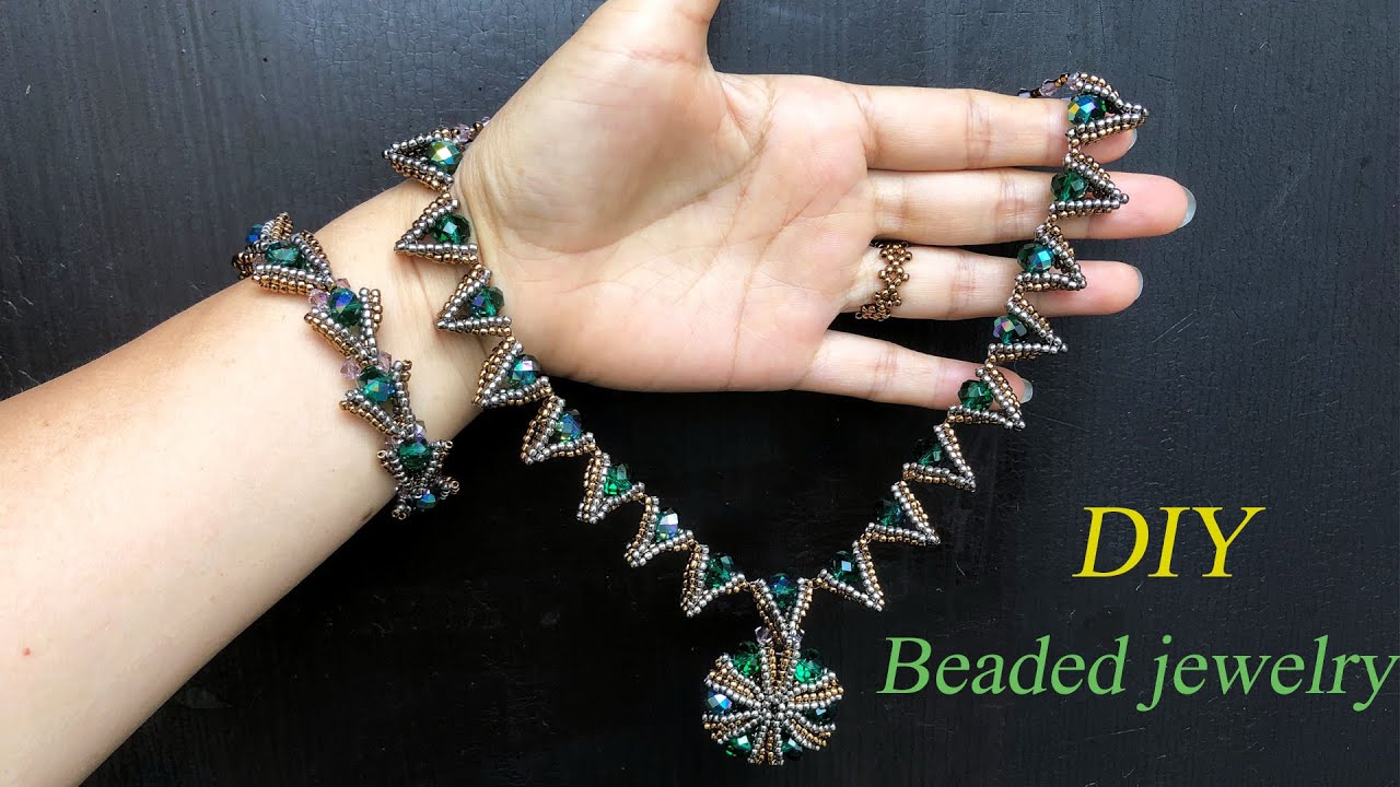 DIY|Beaded Design | Beaded Jewelry | DIY Bracelets, Necklaces, Rings ...