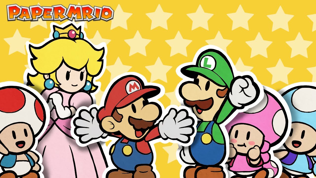 Teamwork Tapestry | Paper Mario Stop-Motion Compilation - YouTube