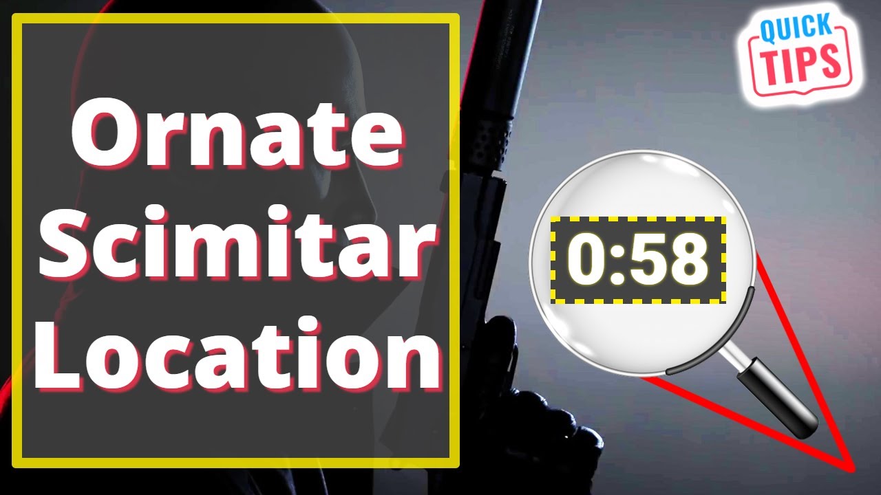 Hitman 3 - Ornate Scimitar Location - Dubai (Quick Tips) - YouTube