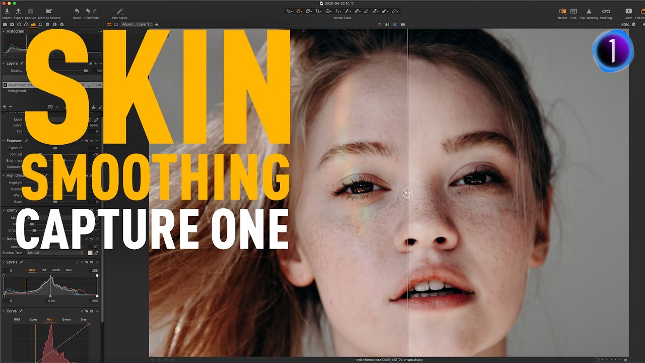 Skin Smoothing in Capture One - How to smooth skin without plug-ins ...