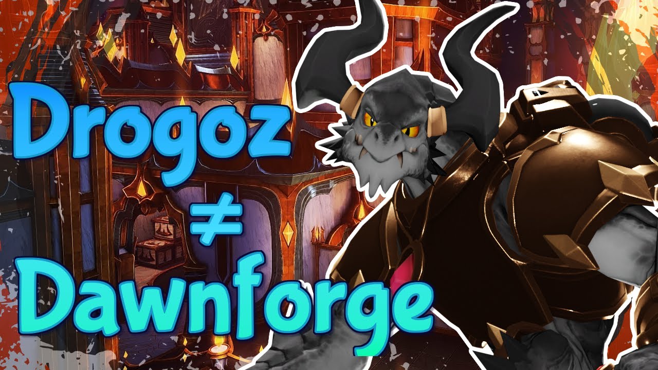 Drogoz and Dawnforge DO NOT work together : Paladins Pro Drogoz ...