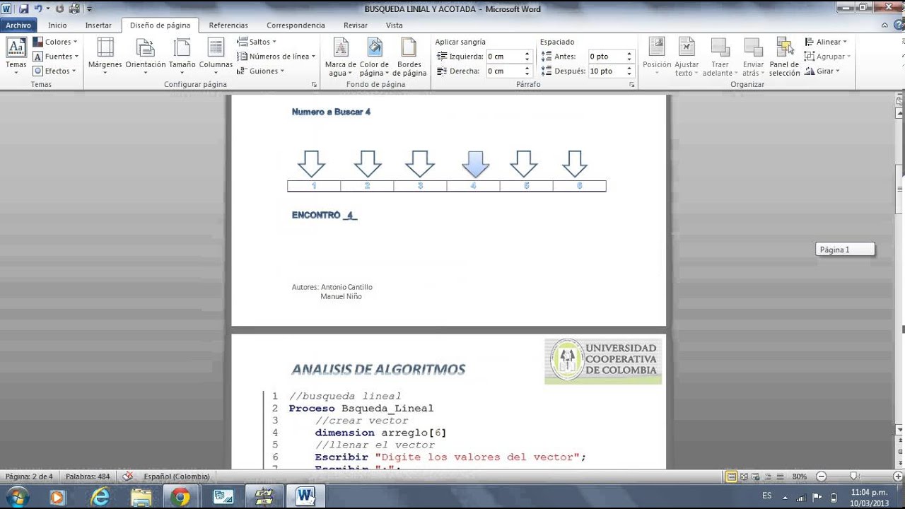 BÚSQUEDA LINEAL Y BÚSQUEDA LINEAL COTADA - YouTube