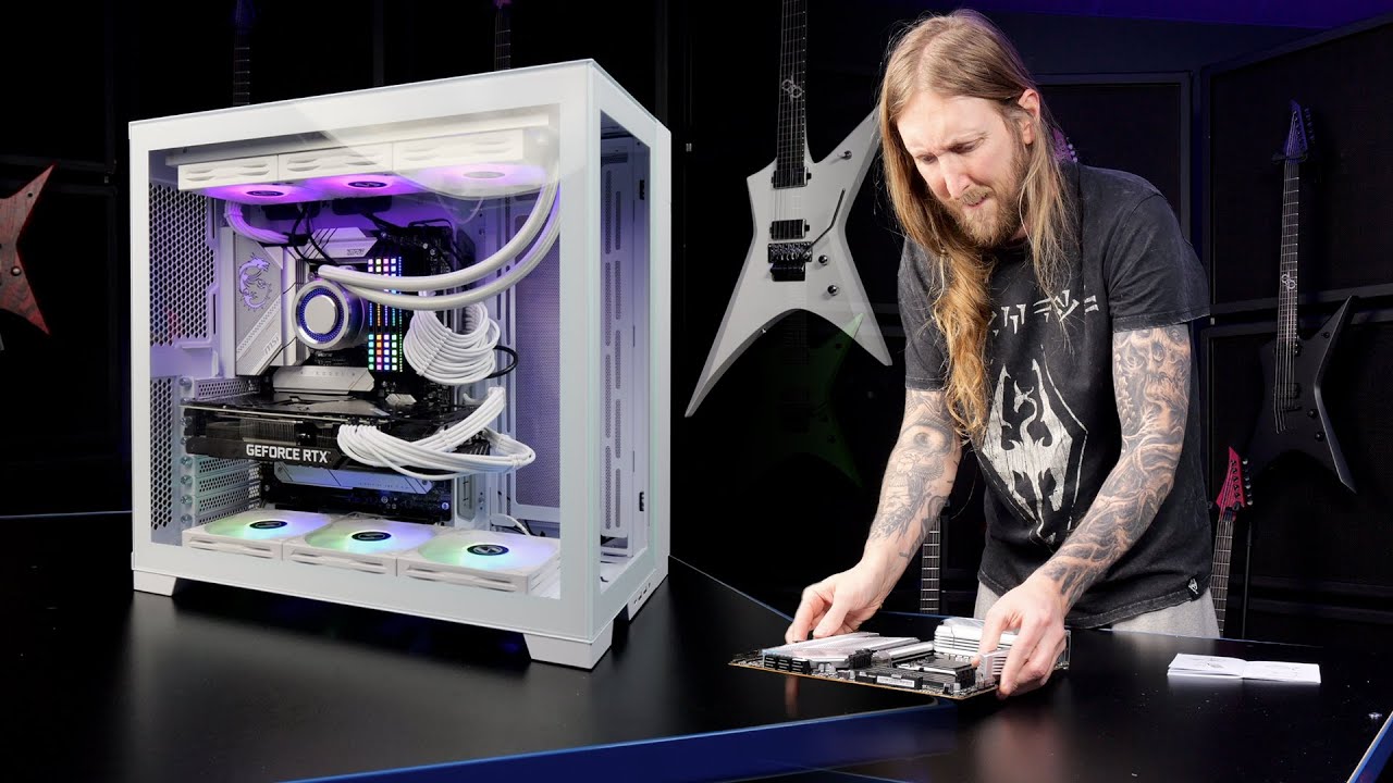 I BUILT A GAMING PC, FULL VIDEO... - YouTube