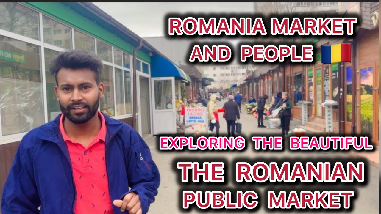 Exploring the beautiful Romanian market and the people . - YouTube