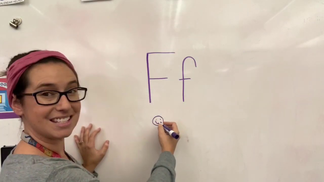 How To Write the Letter Ff - YouTube