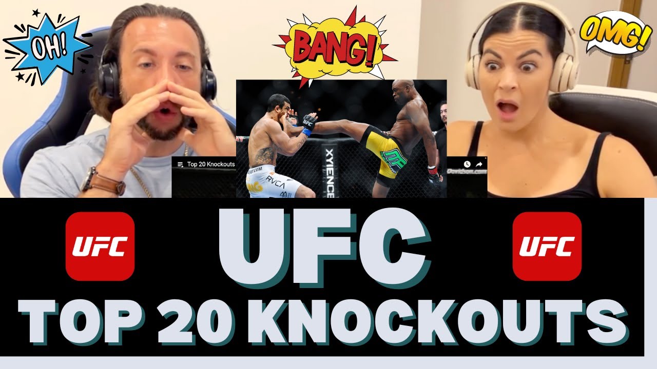 The UFC's Top 20 Knockouts Reaction Video - SOME OF THESE KICKS SEND ...