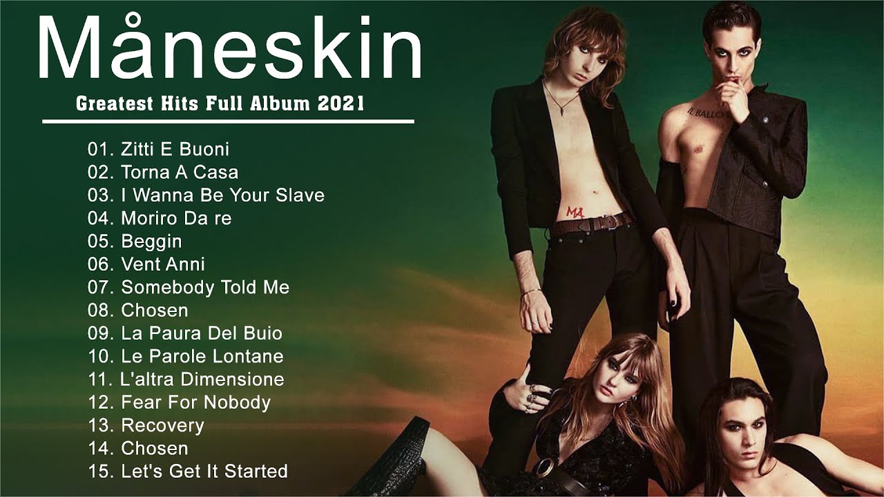 Måneskin Greatest Hits full album - Måneskin Best Songs - Best of ...