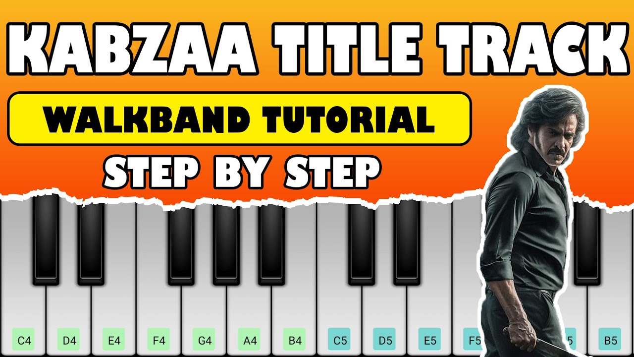 Kabzaa - Title Track BGM Walkband Tutorial | Walkband Cover - YouTube