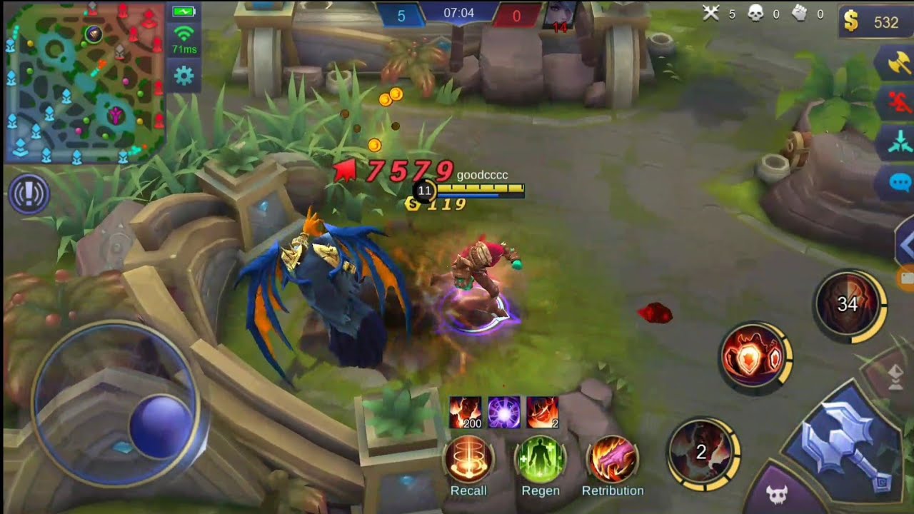 Aldous Skin - Red Mantle | Gameplay ! - YouTube