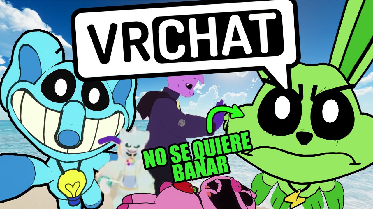 HOPPY NO SE QUIERE BAÑAR! || MEJORES MOMENTOS EN VRCHAT #3 - YouTube