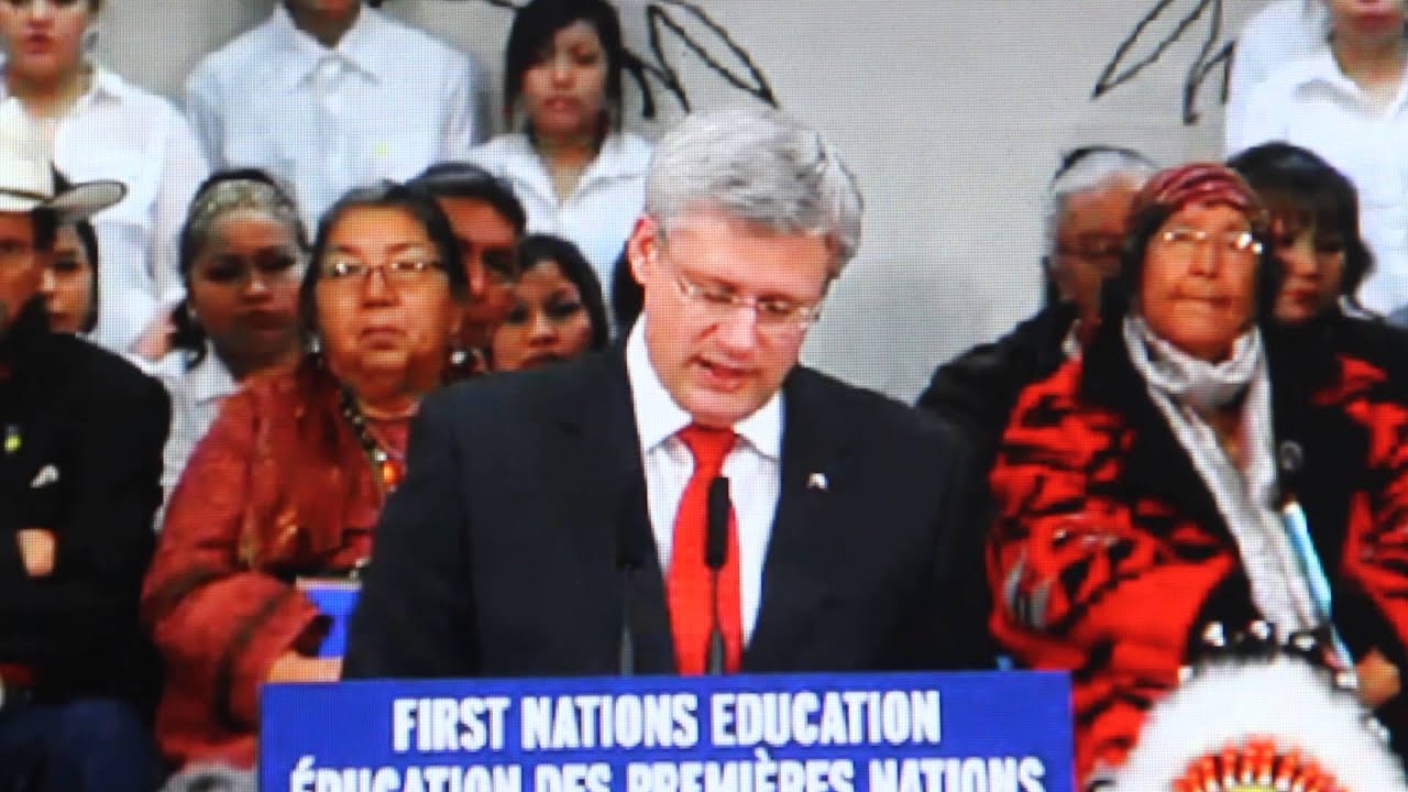 Prime Minister Harper Speaking in Stand Off Alberta - YouTube
