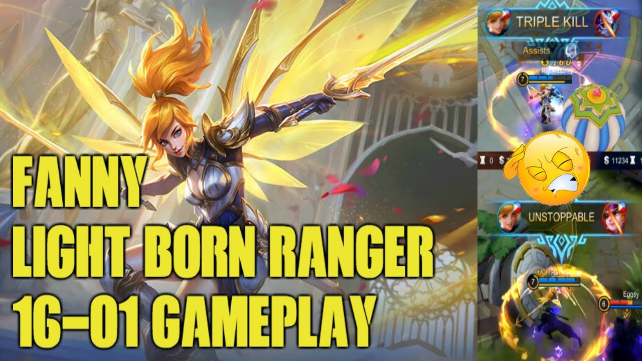 Fanny | Lightborn-Ranger Gameplay | Mobile Legends - YouTube