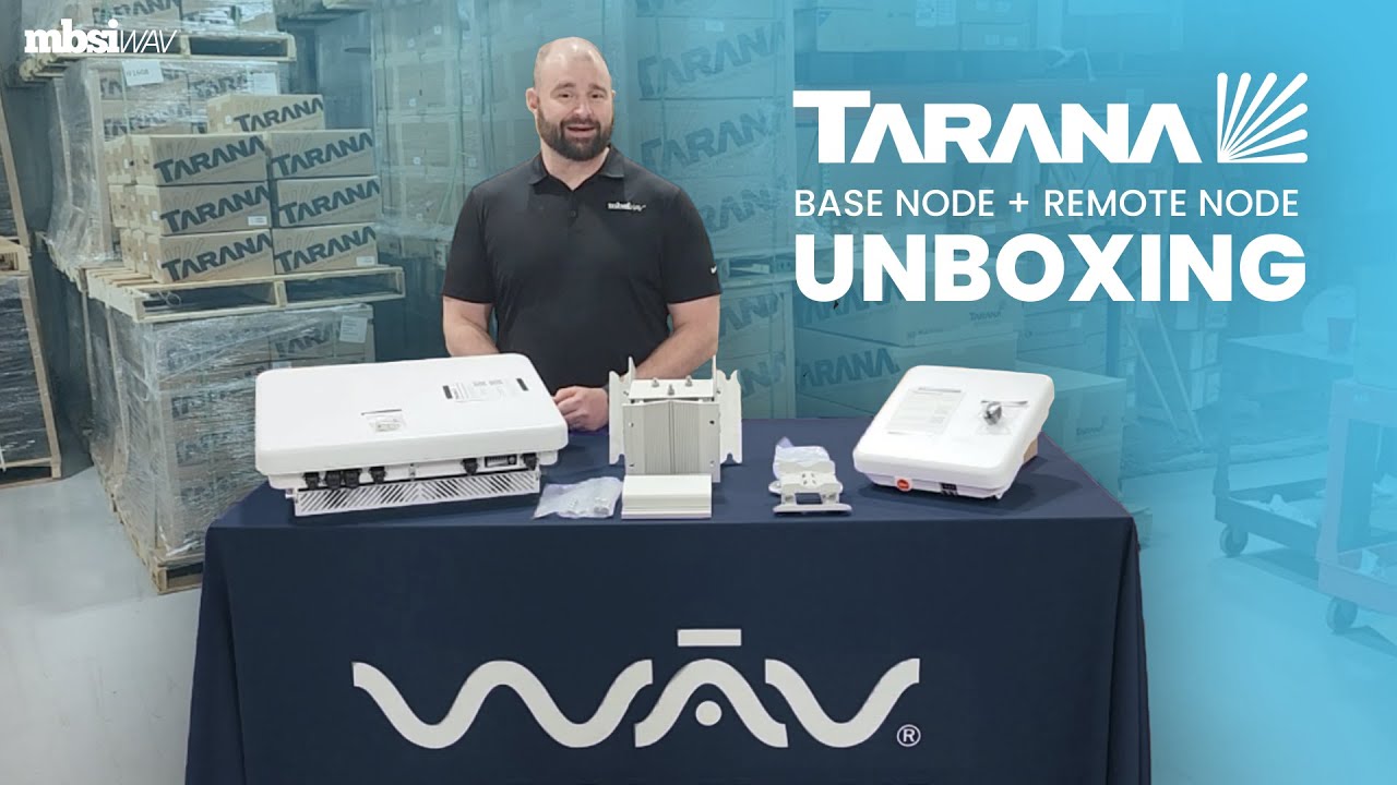 Tarana Wireless Base Node + Remote Node Unboxing - YouTube
