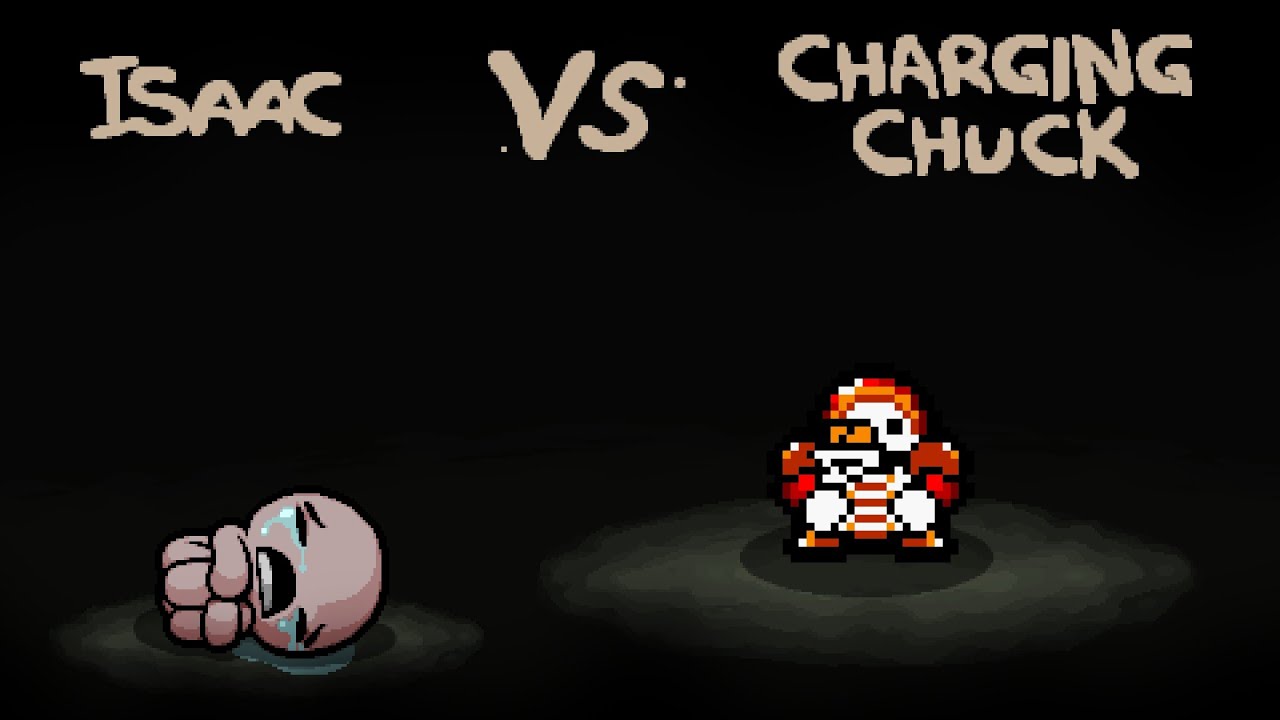 Binding of Isaac - Charging Chuck Red Champion (boss mod) - YouTube