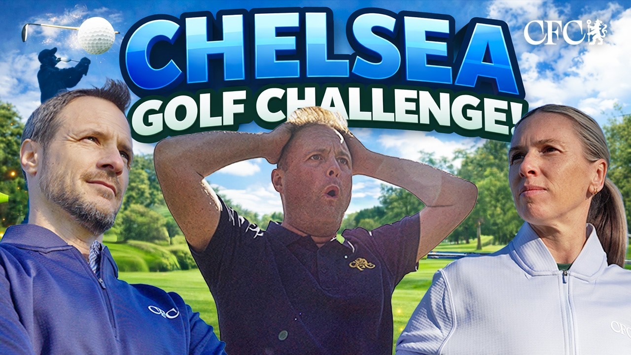 Chelsea Legends: CUDICINI & TELFORD vs Tubes on the Golf Course! ⛳ ...