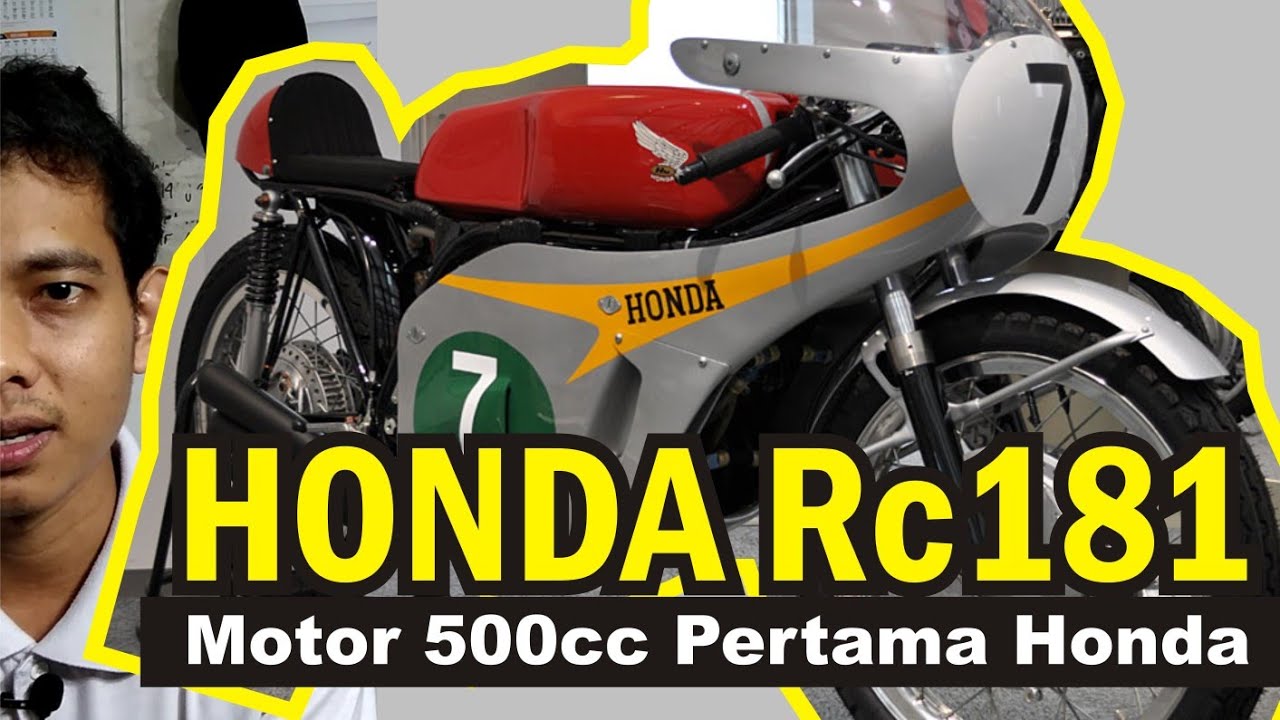 Sejarah Honda RC181, Motor pertama Honda di kelas 500CC - YouTube