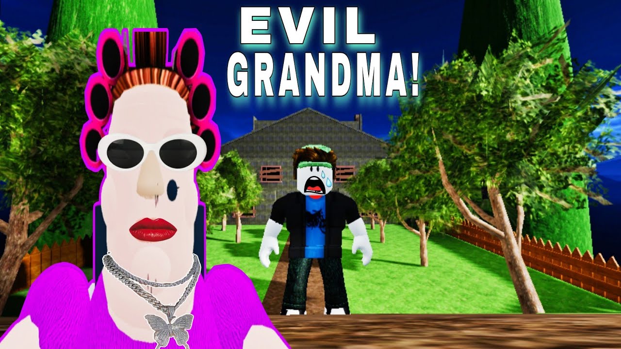 NEW ESCAPE EVIL GRANDMA ! (OBBY) ROBLOX GAMEPLAY WALKTHROUGH NO DEATH ...