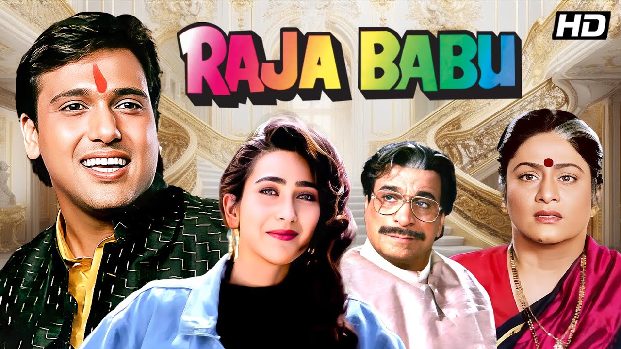 Raja Babu (1994) - Govinda, Karisma Kapoor | Full Hindi Movie | Bollywood Comedy Drama - YouTube