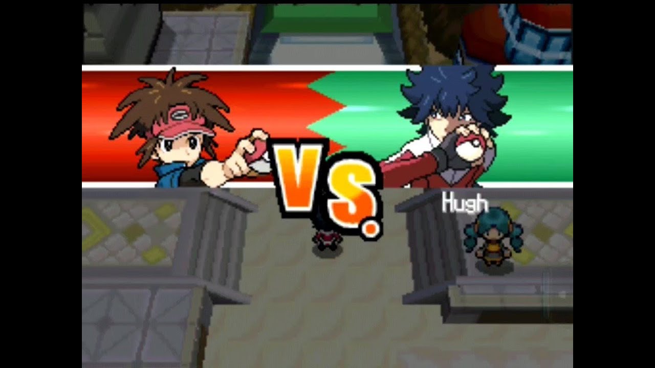 Pokemon White 2 Challenge Boss 16 Rival Hugh 4 - YouTube