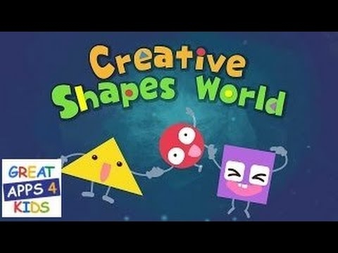 Creative Shapes World | Shapes App for Toddlers - YouTube