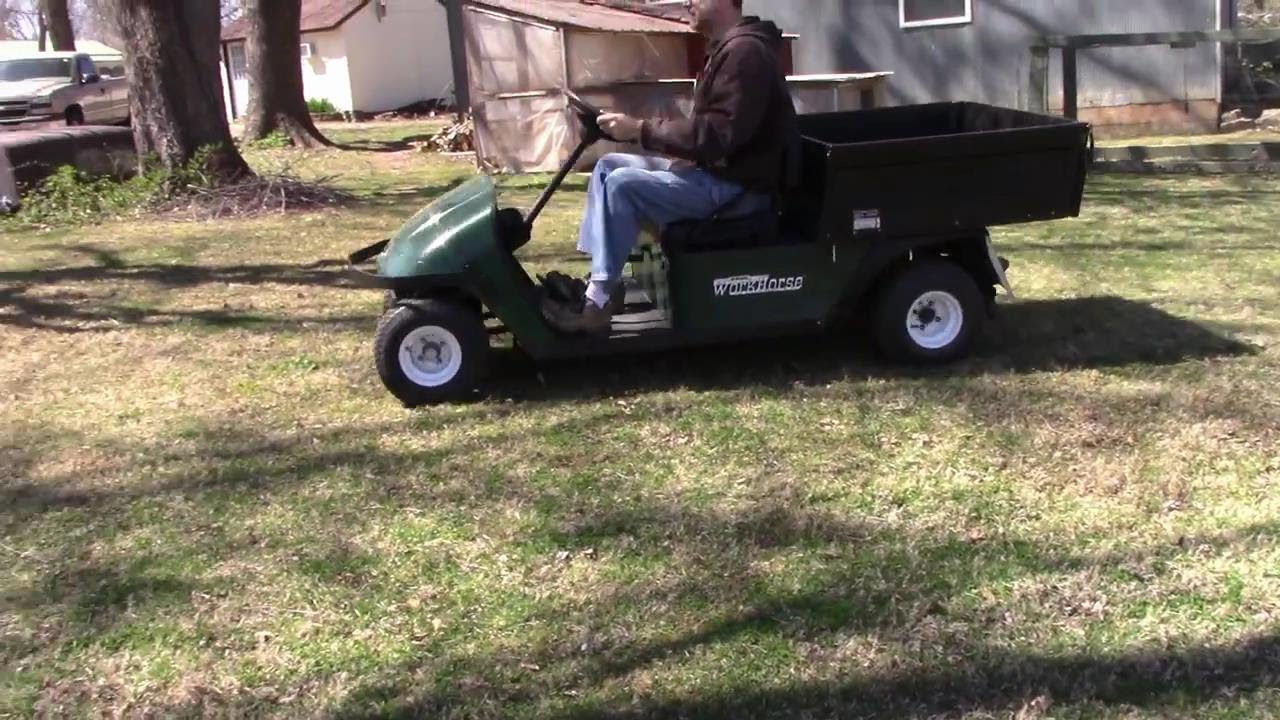 Final 1998 EZ-Go Workhorse 1200 Update - YouTube