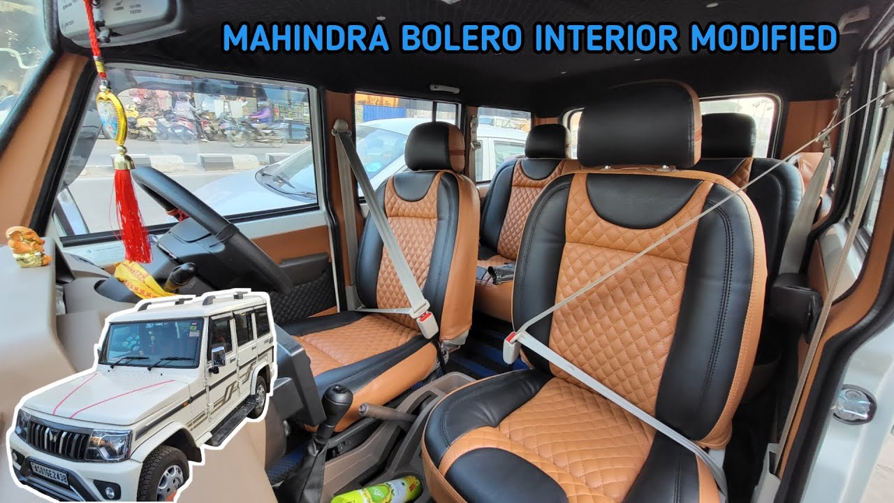 MAHINDRA BOLERO INTERIOR MODIFIED 2024 | MODIFIED BOLERO # ...