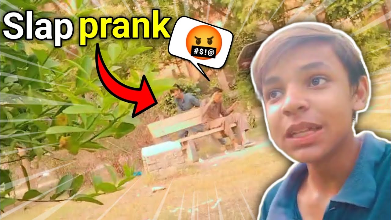 Slap prank😂 | mar par gai🤕 - YouTube