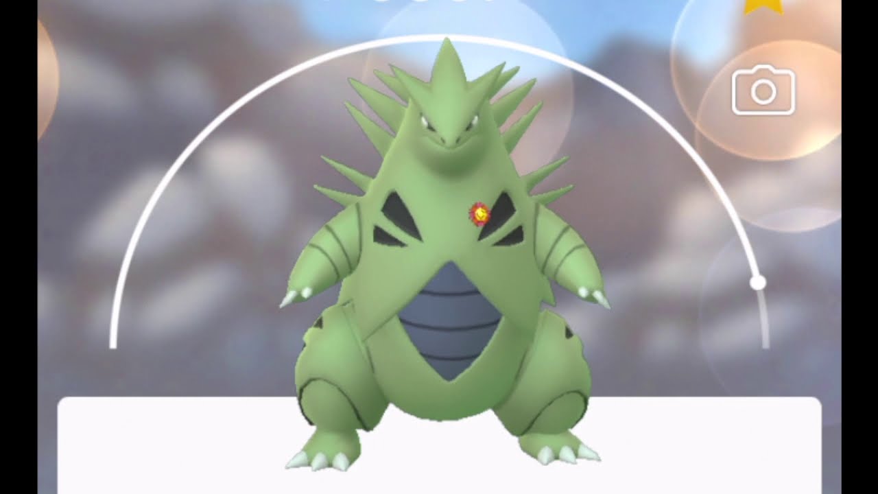 Pokemon GO Tyranitar Pokedex 360 Degree View - YouTube