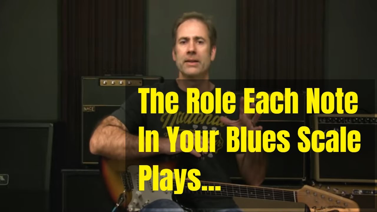 Blues Scale Tone Functions And Working The 3rd - YouTube