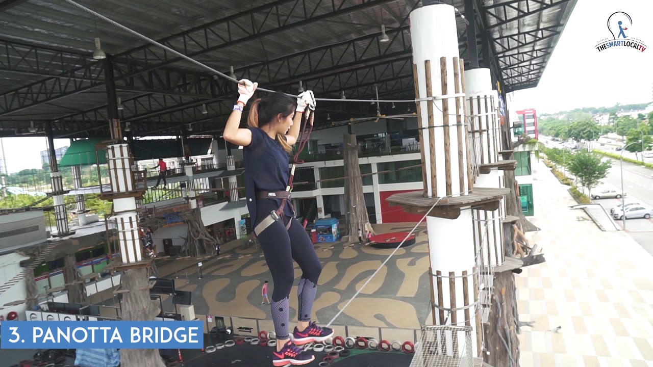 Massive Adventure Obstacle Course Found In JB - YouTube