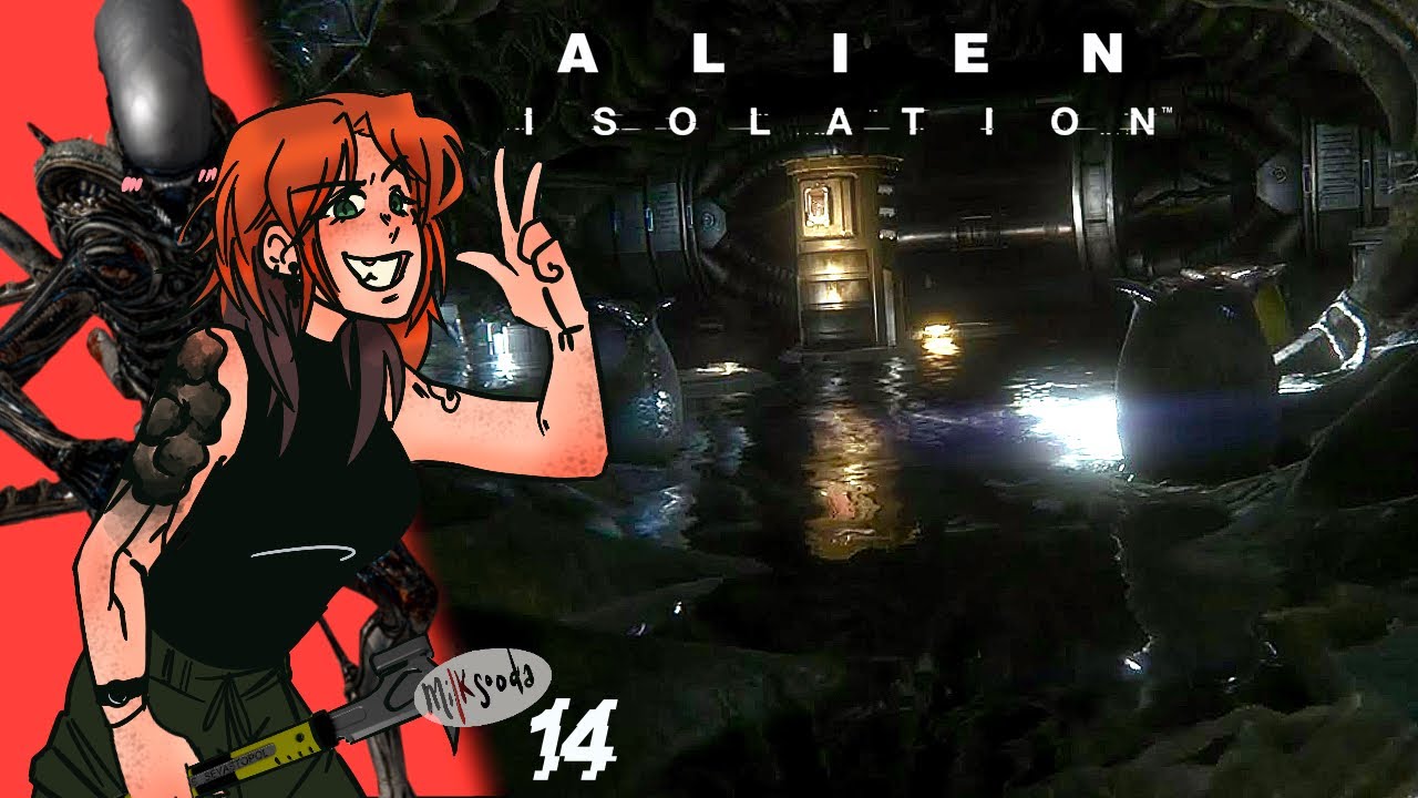 A WHOLE CLUSTER NEST | Alien Isolation [14] - YouTube
